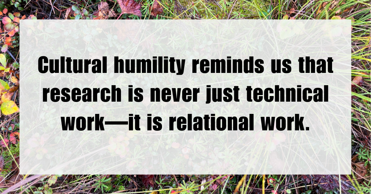 Cultural Humility in Indigenous Community Engagement - Respectful Research